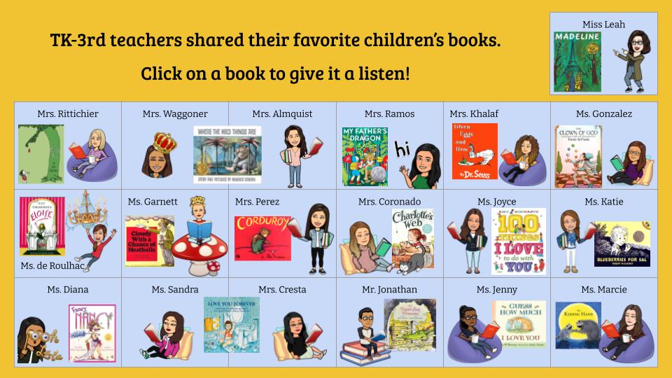 TK-3rd Teacher Picks – The Falcon's Fables